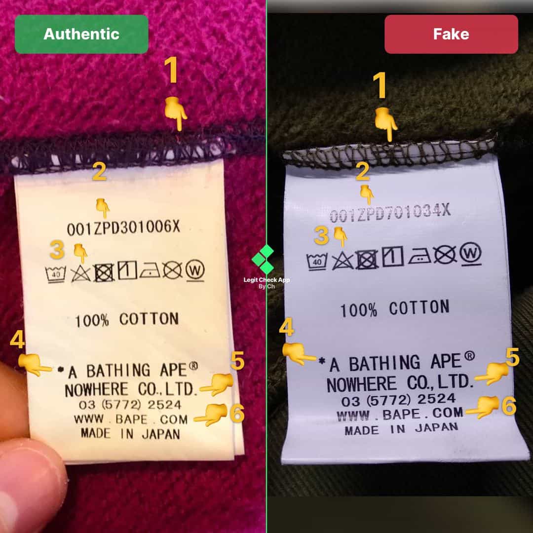 Bape Legit Check 2025: REAL vs FAKE Bape Hoodie